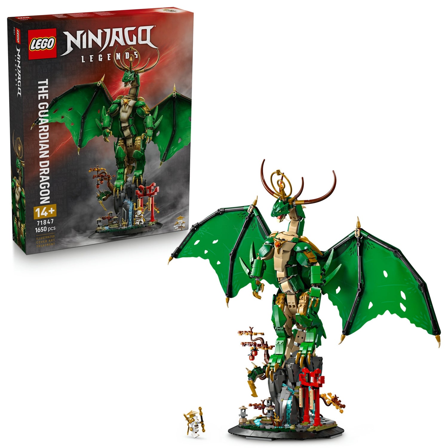 LEGO NINJAGO The Guardian Dragon Model Building Kit 71847 Toys - Zavvi UK
