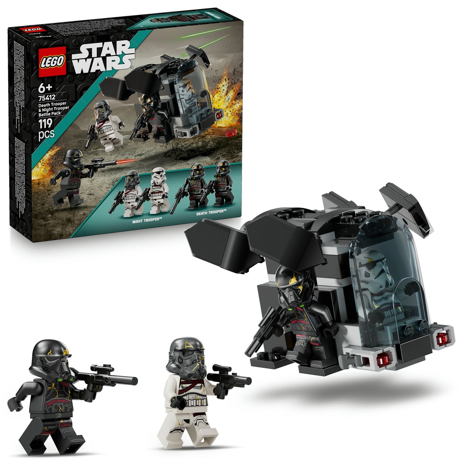 LEGO® Star Wars™ Death Trooper & Night Trooper Battle Pack Building Toy ...
