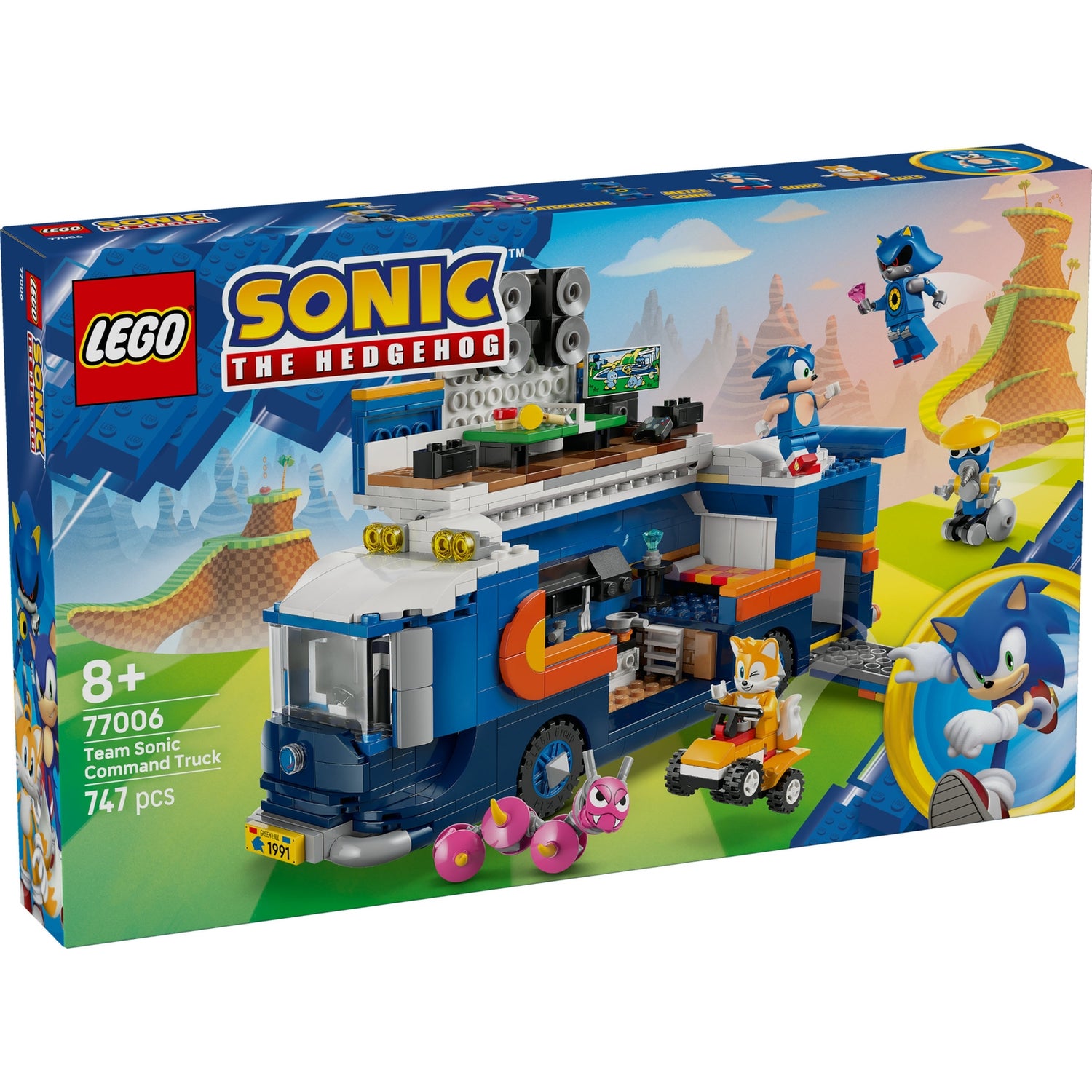 LEGO® Sonic the Hedgehog™ Team Sonic Command Truck Toy Gaming Merch ...