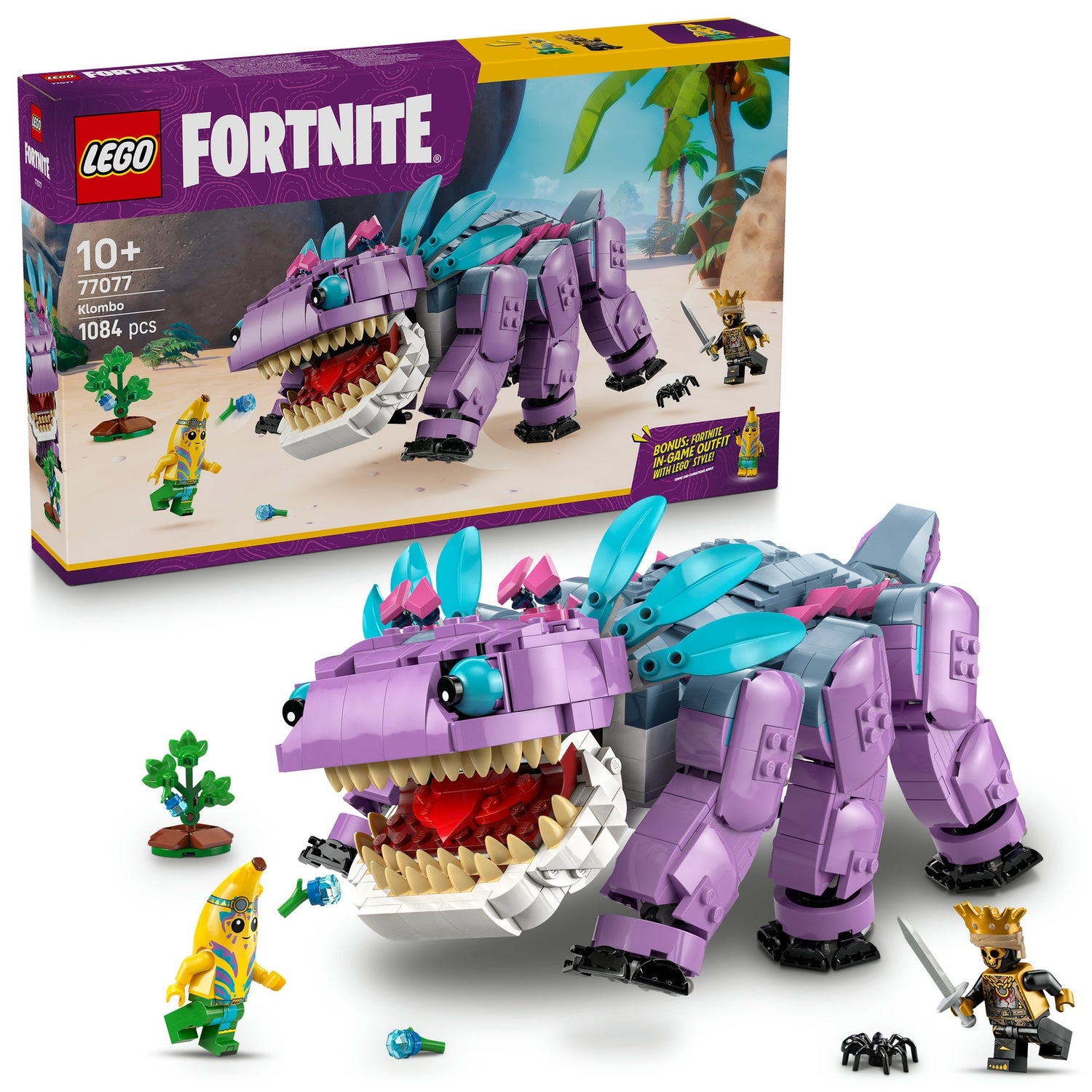 LEGO® Fortnite® Klombo Video Game Toy Building Set for Kids and Gamers ...