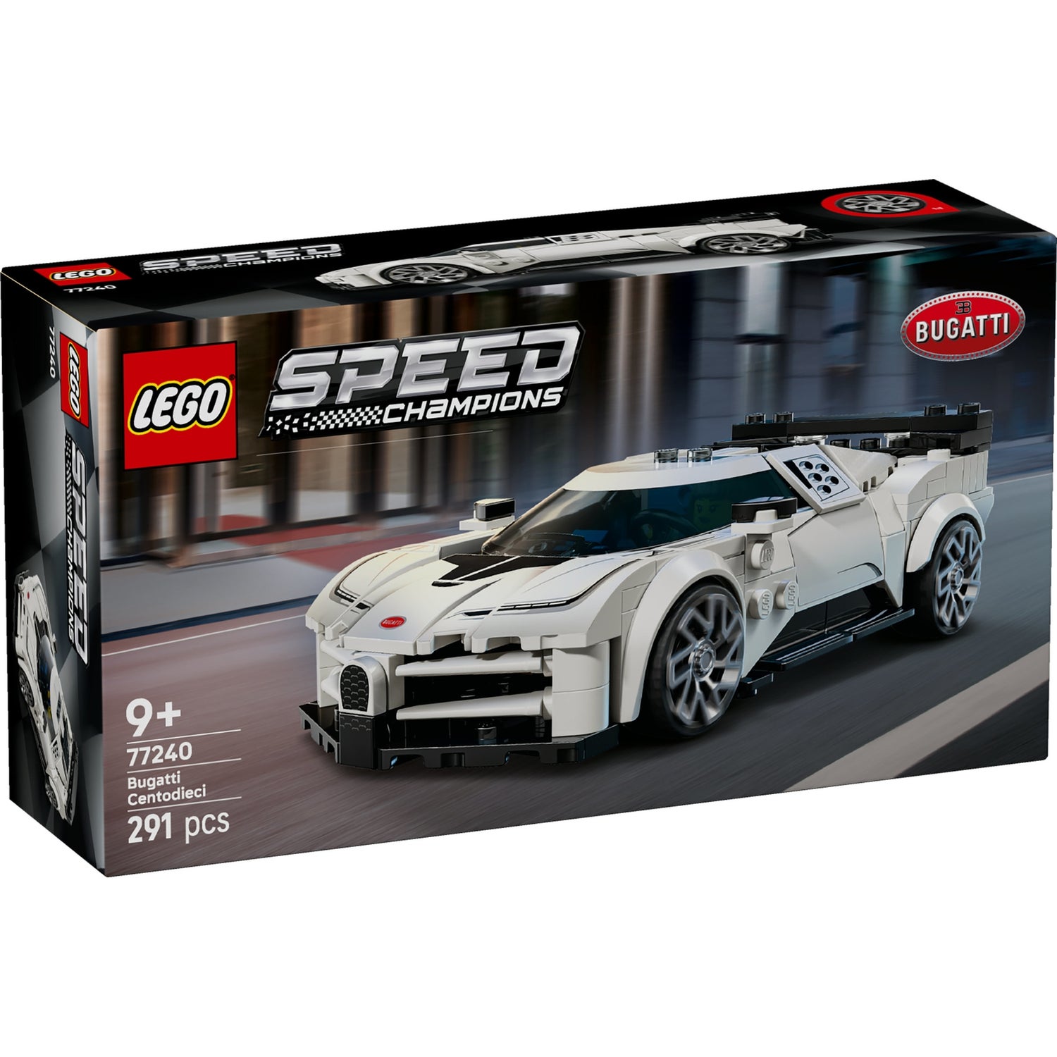 LEGO® Speed Champions Bugatti Centodieci Hyper Sports Car Toy 77240 ...