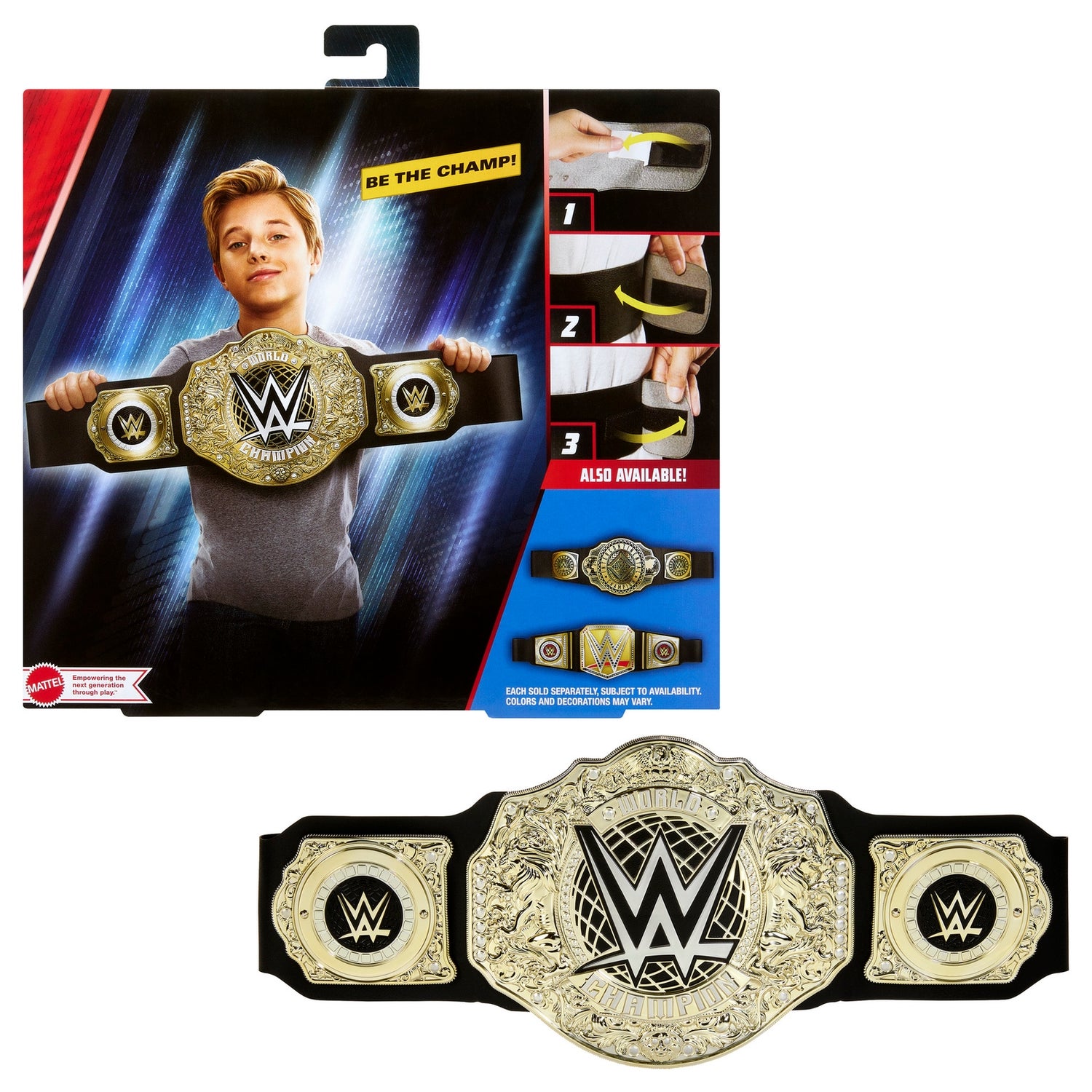 WWE World Heavyweight Championship Role Play Title Belt Merchandise ...