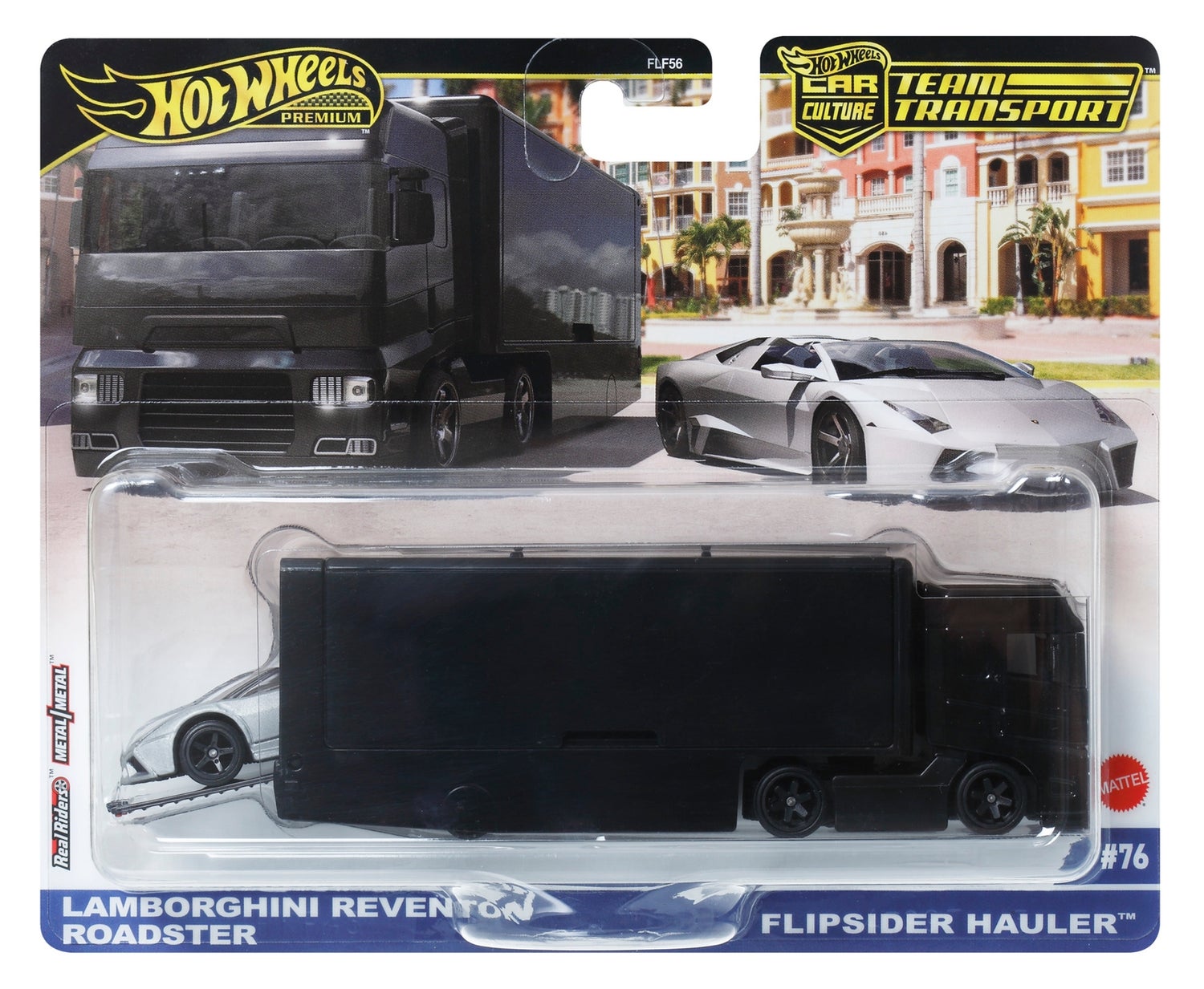 Hot Wheels Premium Team Transport Mix 1 Lamborghini Reventon Spyder ...