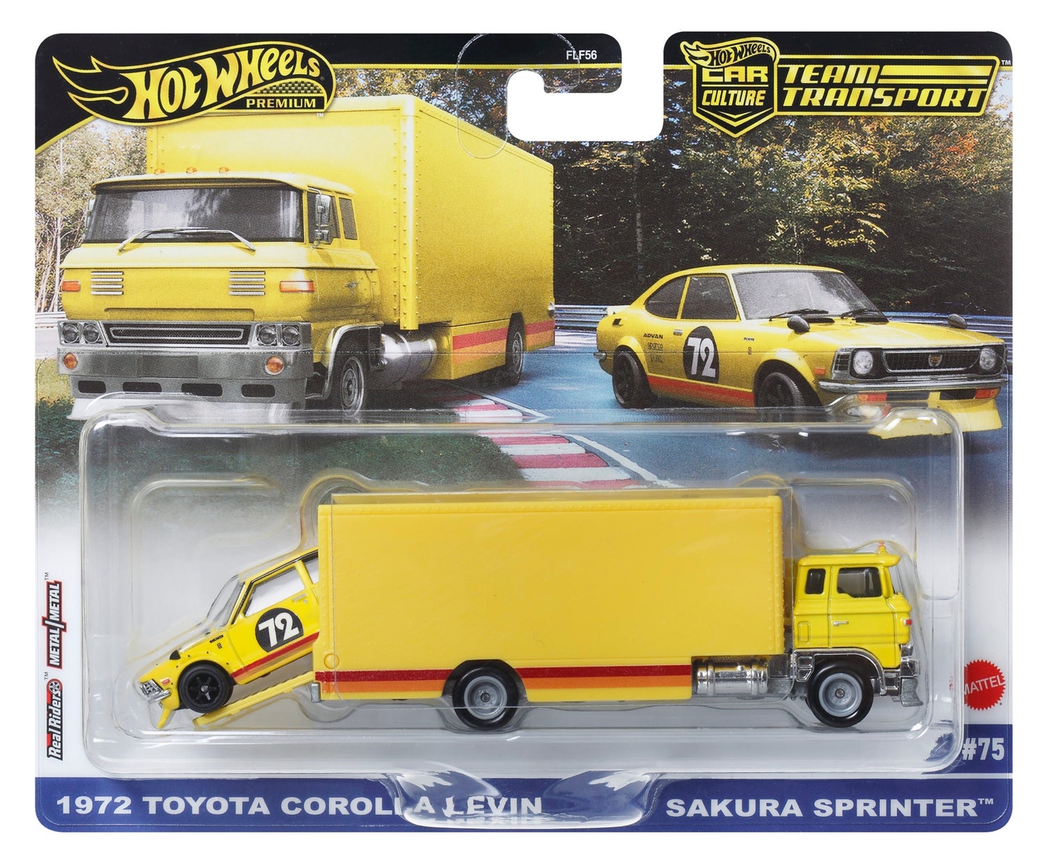Hot Wheels Premium Team Transport Mix 1 72 Toyota Corolla Levin ...
