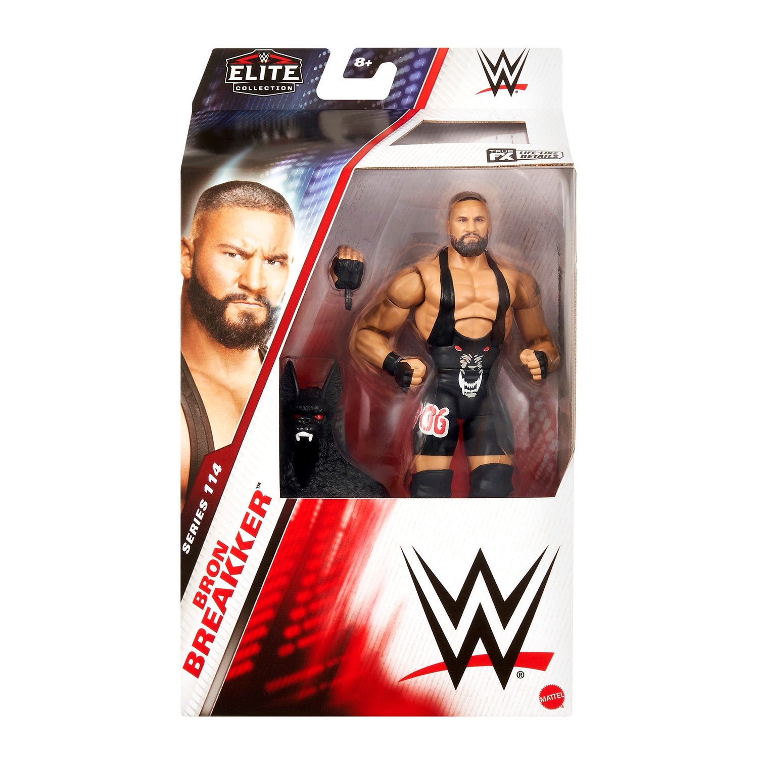 WWE Elite Series 114 Bron Breakker Action Figure (6") Merchandise ...
