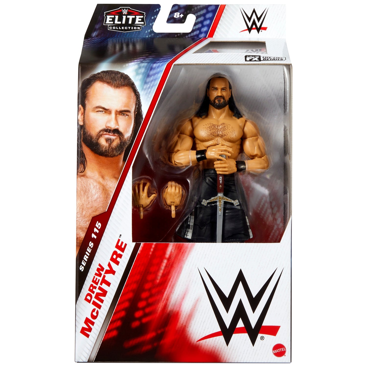 WWE Elite Series 115 Drew McIntyre Action Figure (6") Merchandise ...