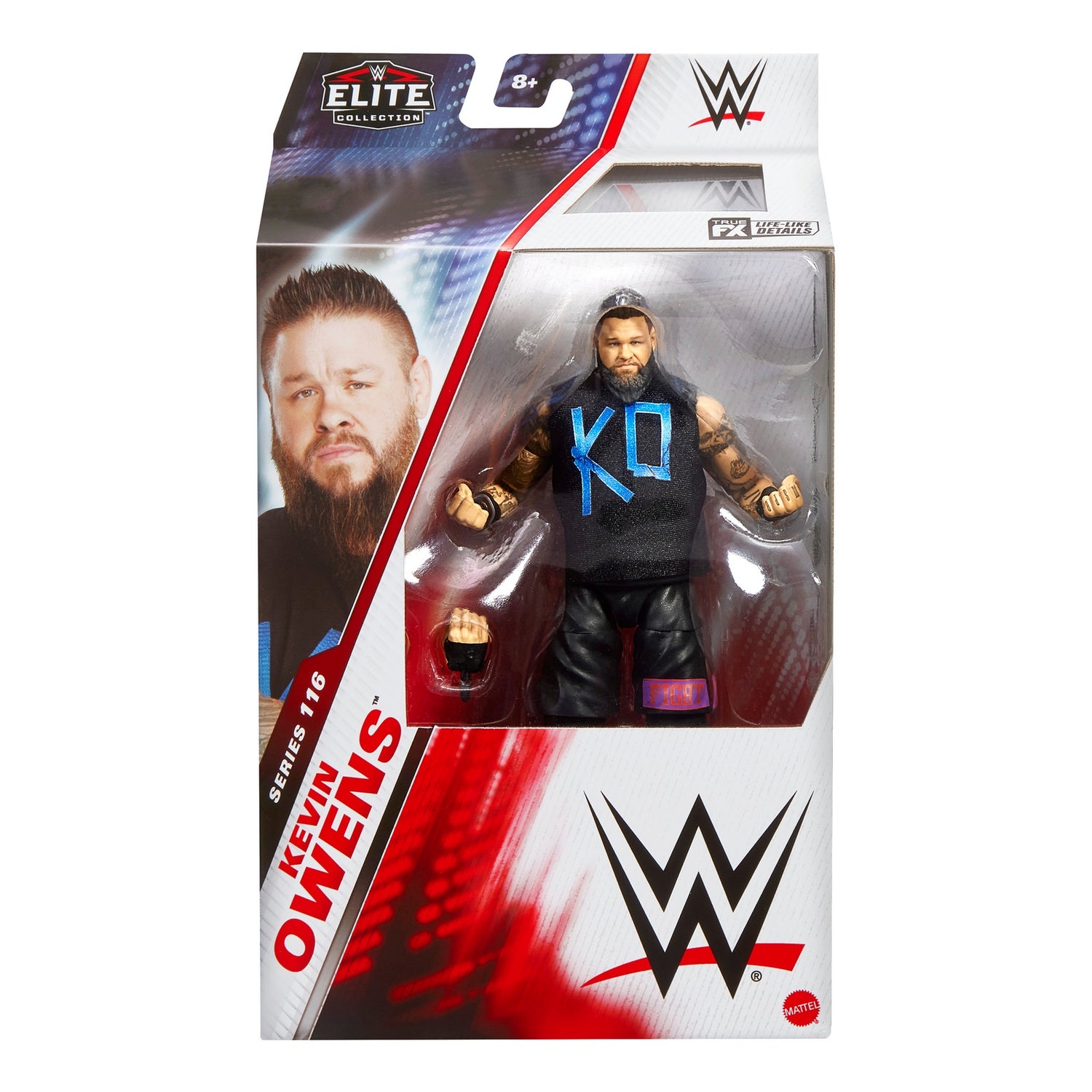WWE Elite Series 116 Kevin Owens Action Figure (6") Merchandise - Zavvi UK