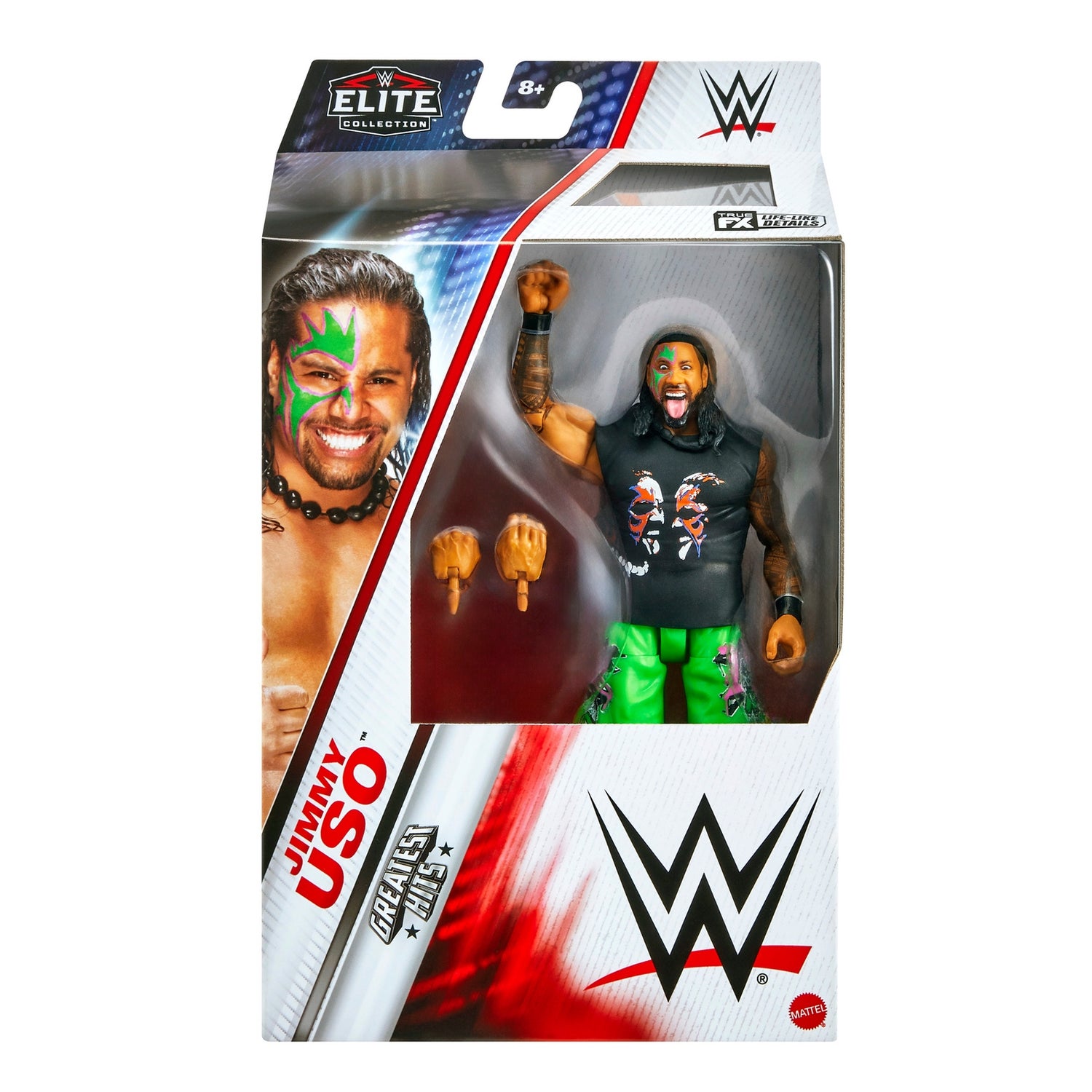 WWE Elite Greatest Hits 2 Jimmy Uso Action Figure (6") Merchandise ...