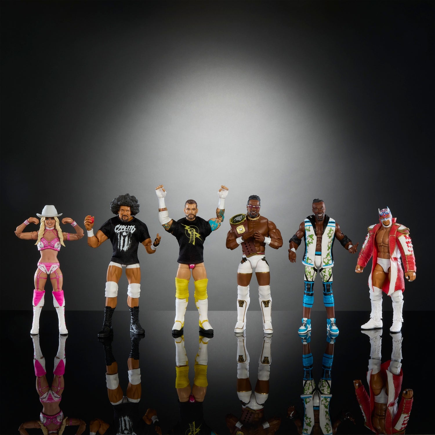 WWE Elite Series 113 Complete 6-Pack Action Figure Bundle (6 ...