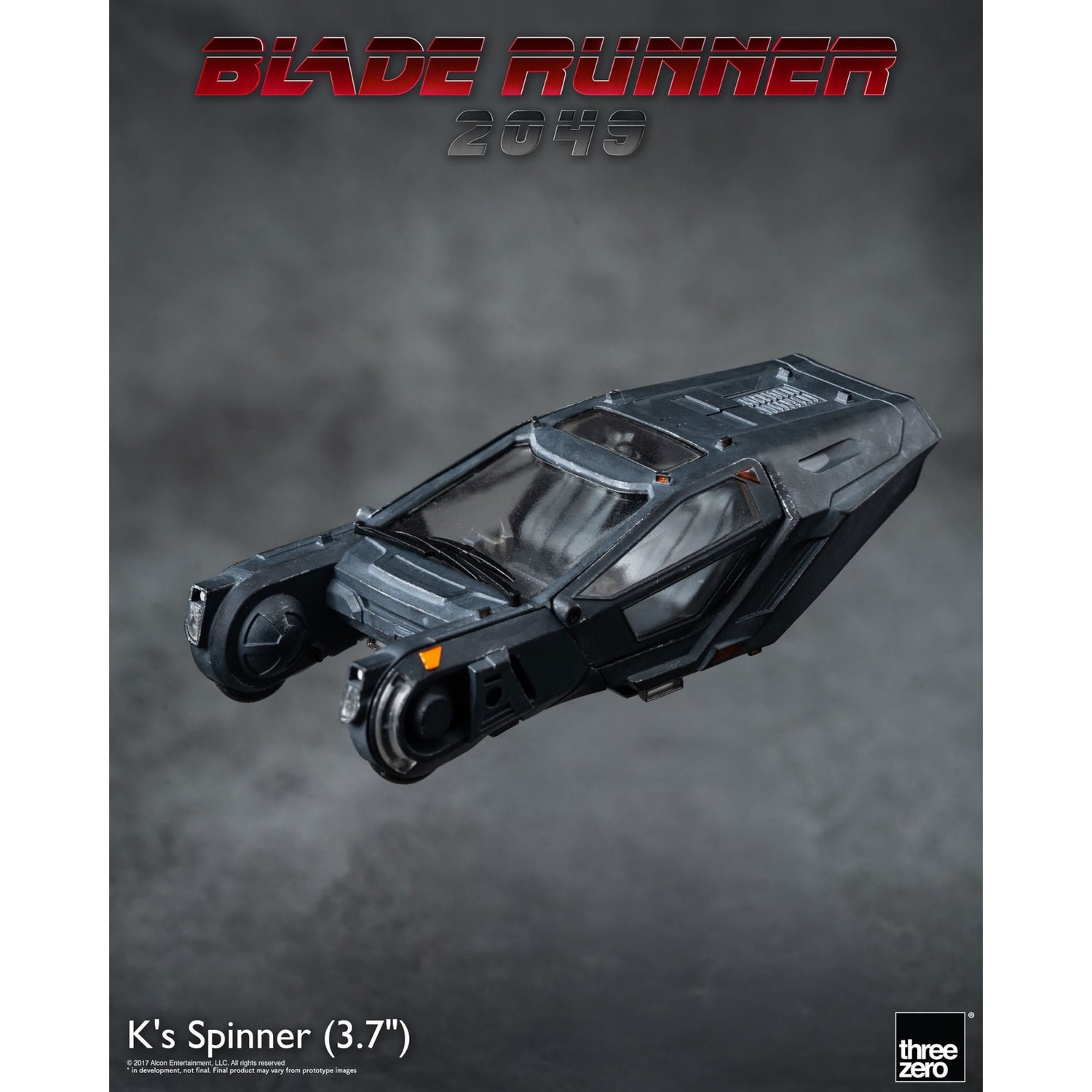 ThreeZero Blade Runner 2049 Vehicle K's Spinner (10 cm) Merchandise ...