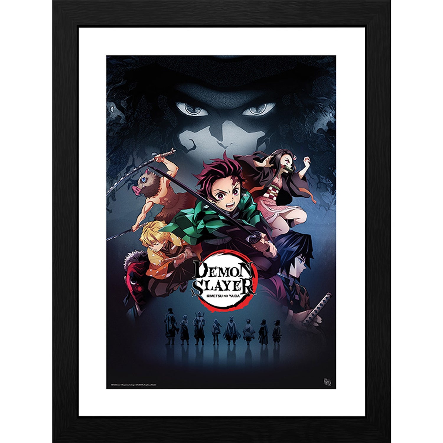 Demon Slayer Slayers 30 x 40cm Framed Collector Print Merchandise | Zavvi Australia