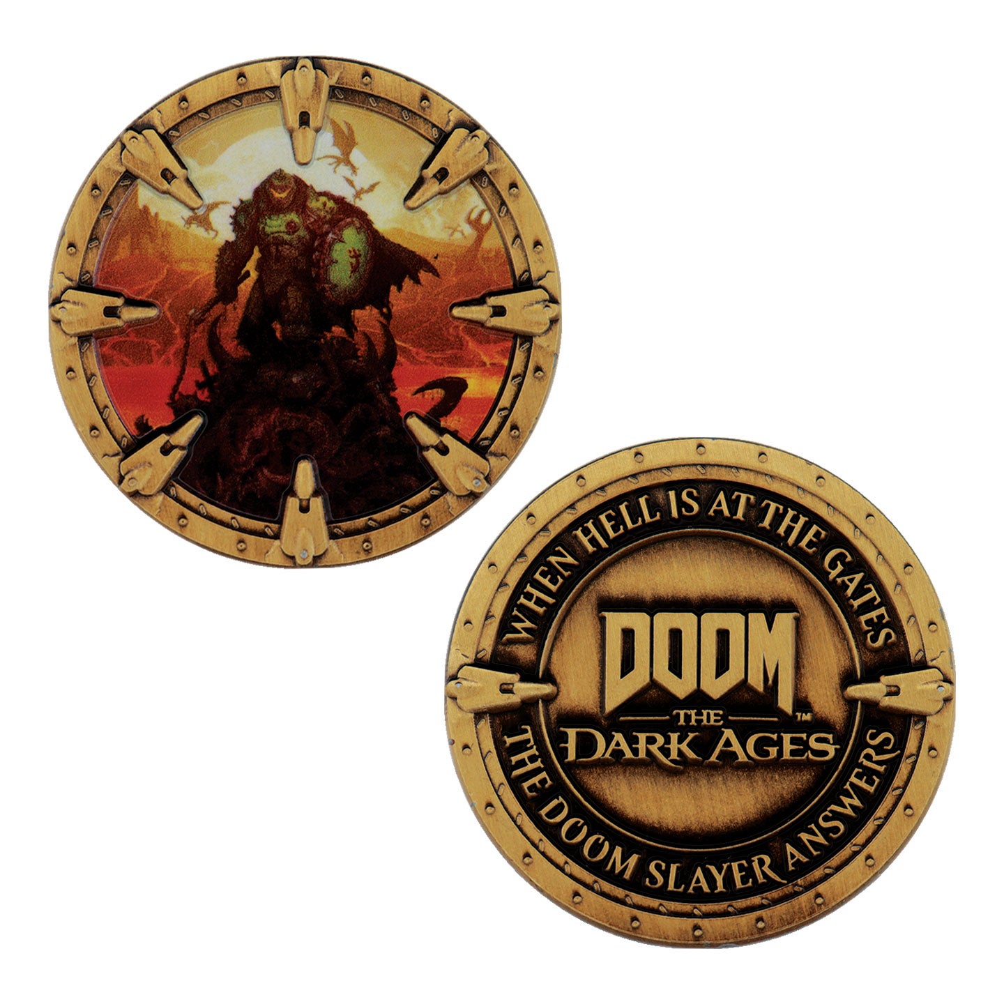 DOOM: The Dark Ages Collectible Coin Merchandise - Zavvi UK