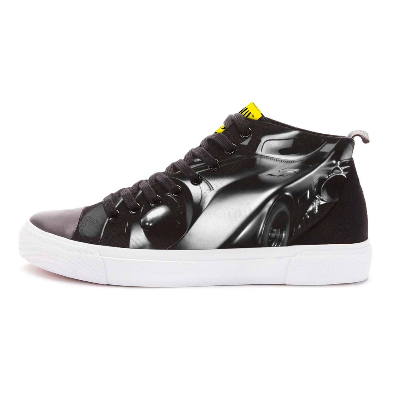 Akedo x DC Comics Batman High Top - Black/White Clothing - Zavvi UK