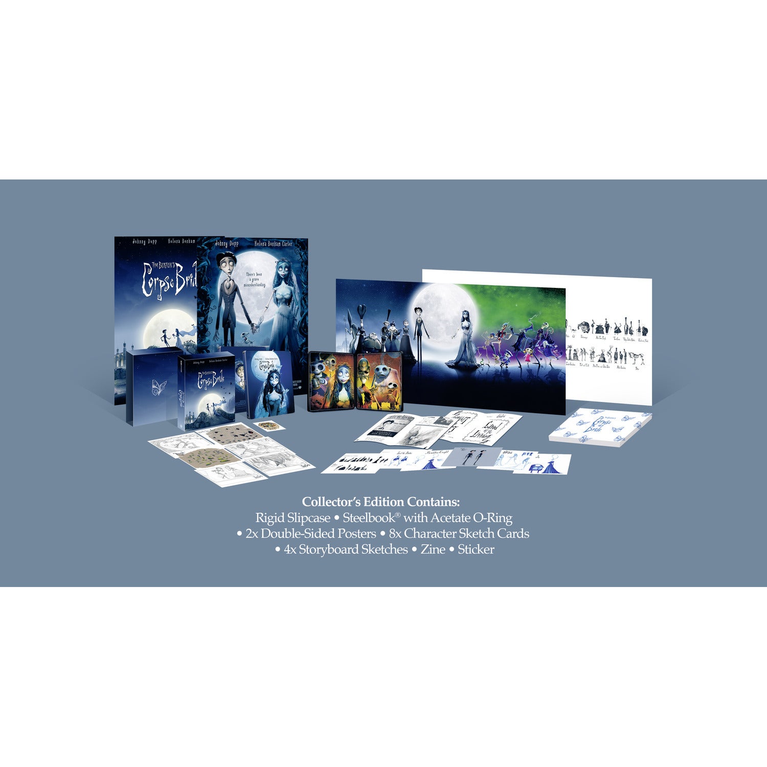 Corpse Bride 4K Ultra HD Collector's Edition with SteelBook 4K - Zavvi UK