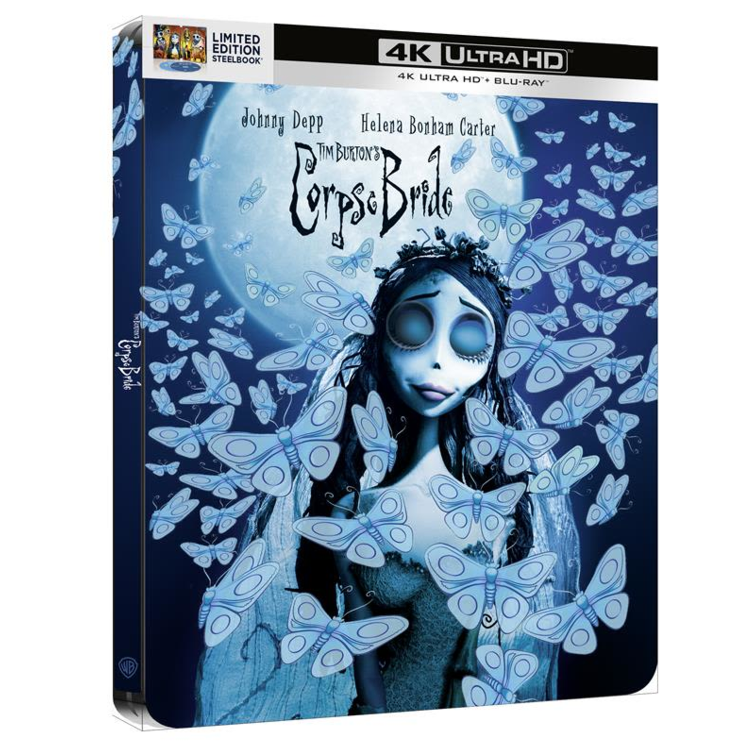 Corpse Bride 4K Ultra HD SteelBook 4K - Zavvi UK