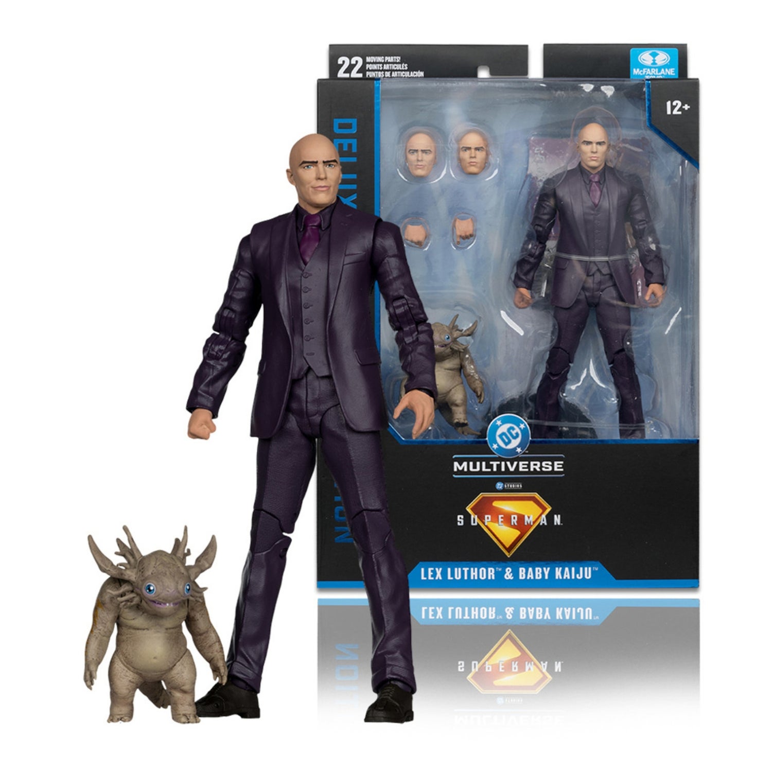 McFarlane Toys DC Comics Superman Movie Lex Luther with Baby Kaiju ...