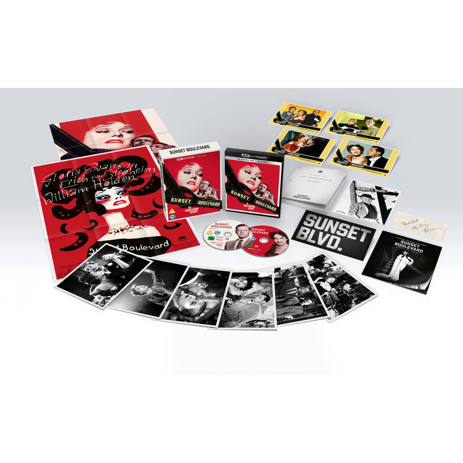 Sunset Boulevard 4K Ultra HD 75th Anniversary Collectors Edition 4K ...