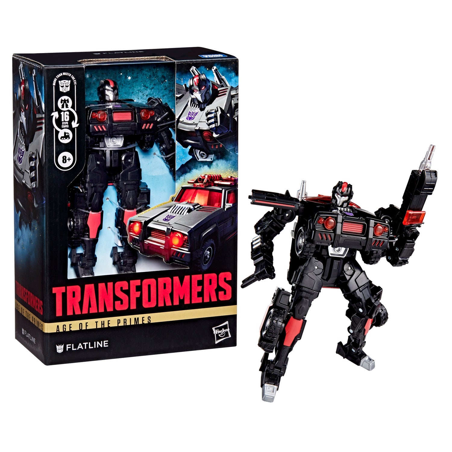 Hasbro Transformers Toys Age of the Primes Flatline 7" Action Figure, 8+ Merchandise - Zavvi UK