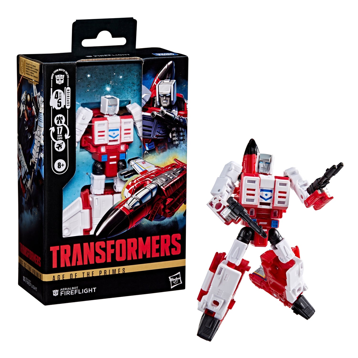 Hasbro Transformers Toys Age of the Primes Aerialbot Fireflight 5.5 ...