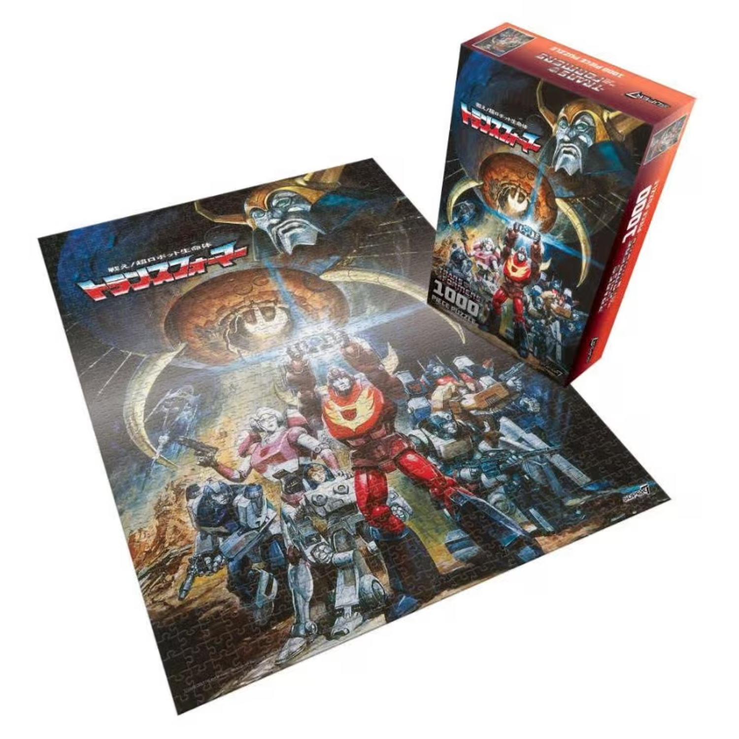Super7 1000pc Transformers Japanese 86 Movie Poster Puzzle Merchandise ...