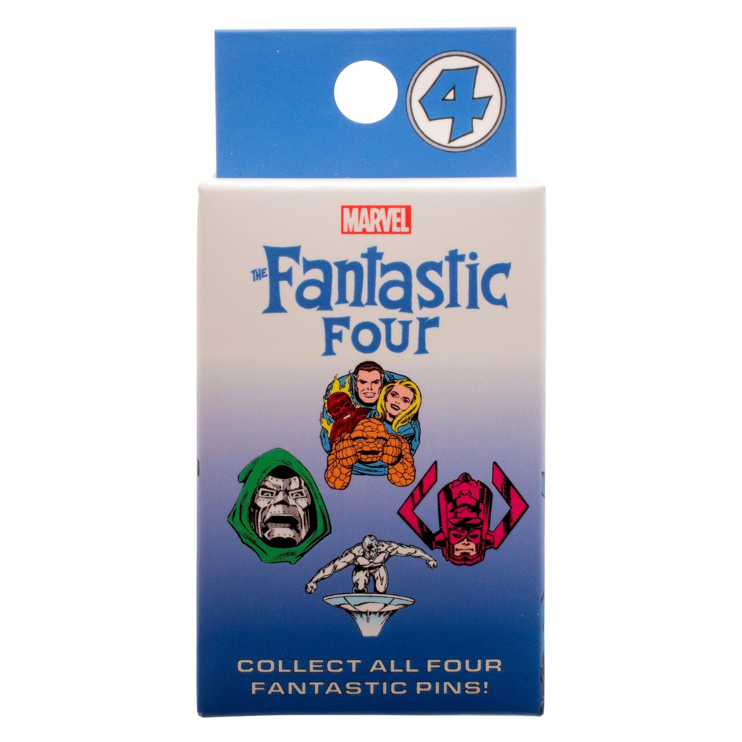The Fantastic Four Classic Blind Box Mystery Pin Merchandise - Zavvi US