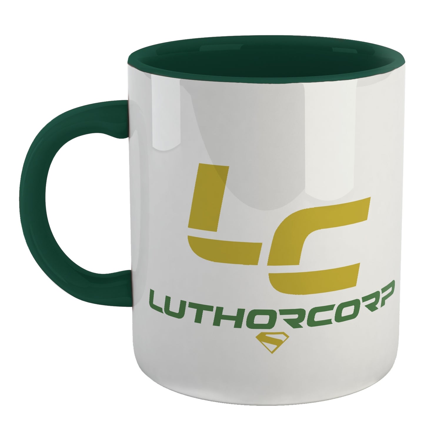 DC Comics Superman LuthorCorp Mug - Green Homeware - Zavvi UK