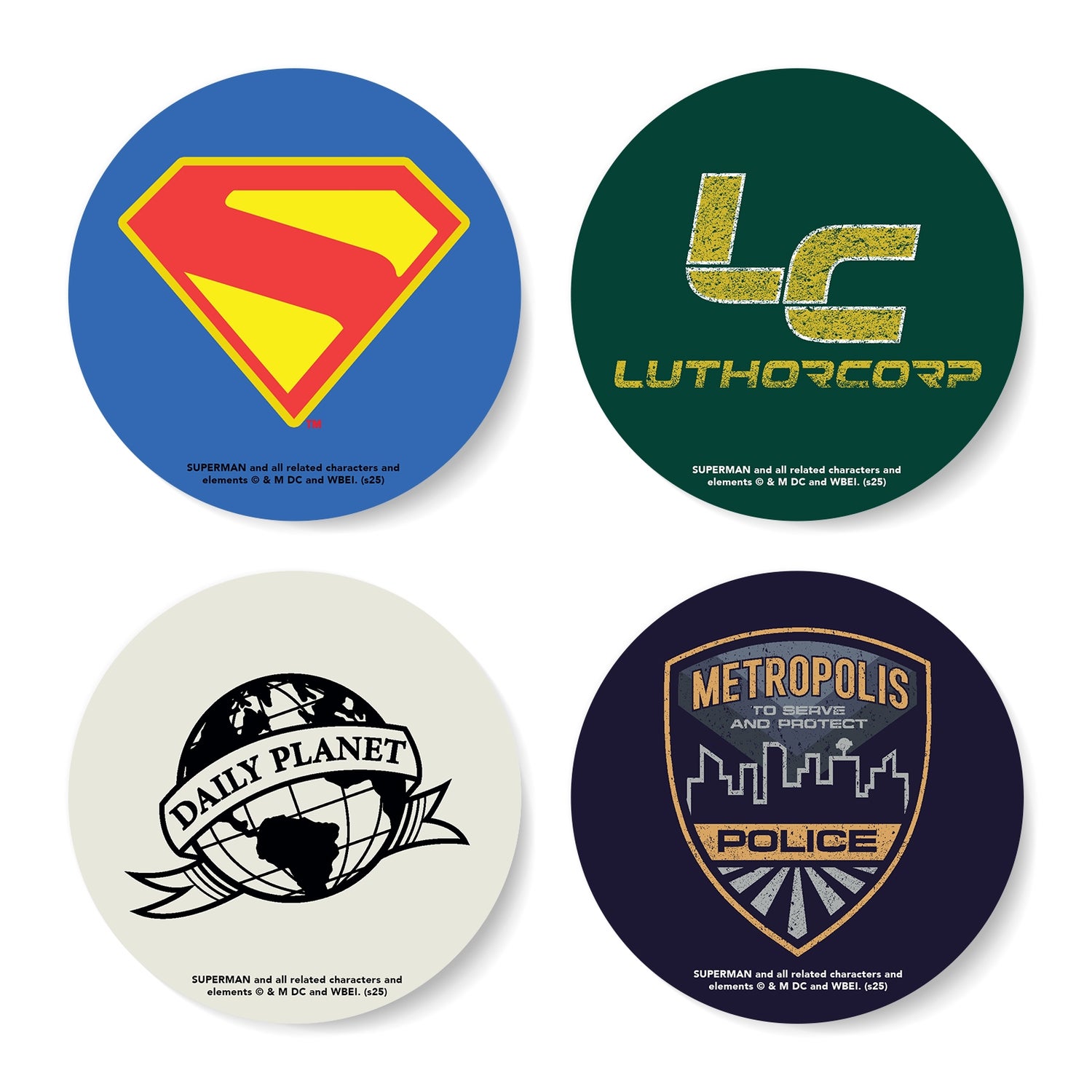 All Superman Logos