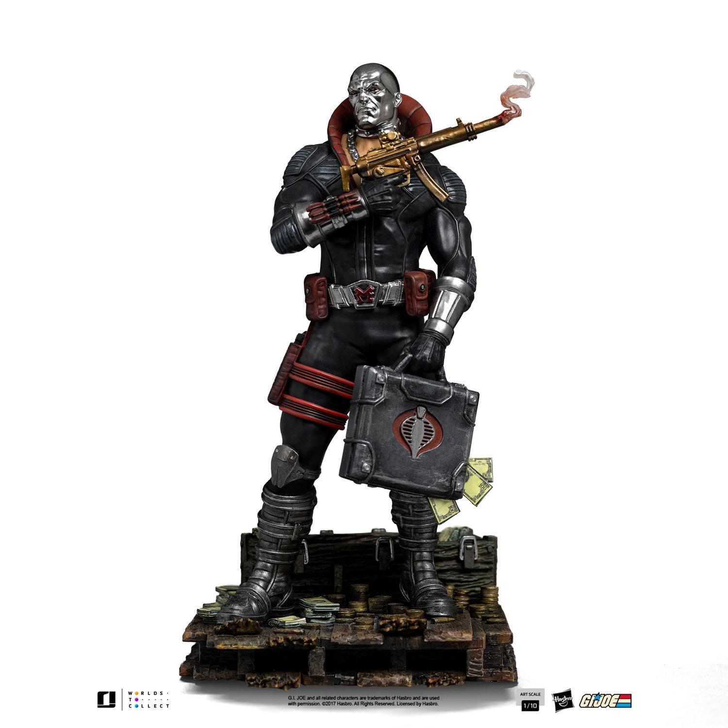 Iron Studios G.I Joe Destro Art Scale 1/10 Statue Merchandise - Zavvi UK
