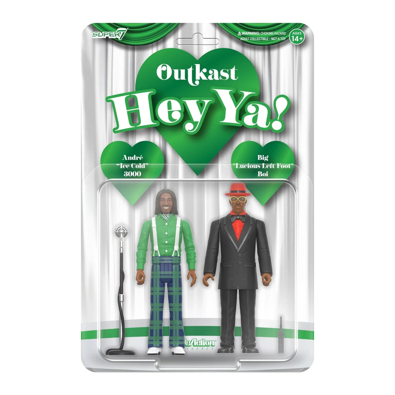 Super7 Outkast Reaction Figures Wave 04 - Outkast (Hey Ya!) Merchandise ...