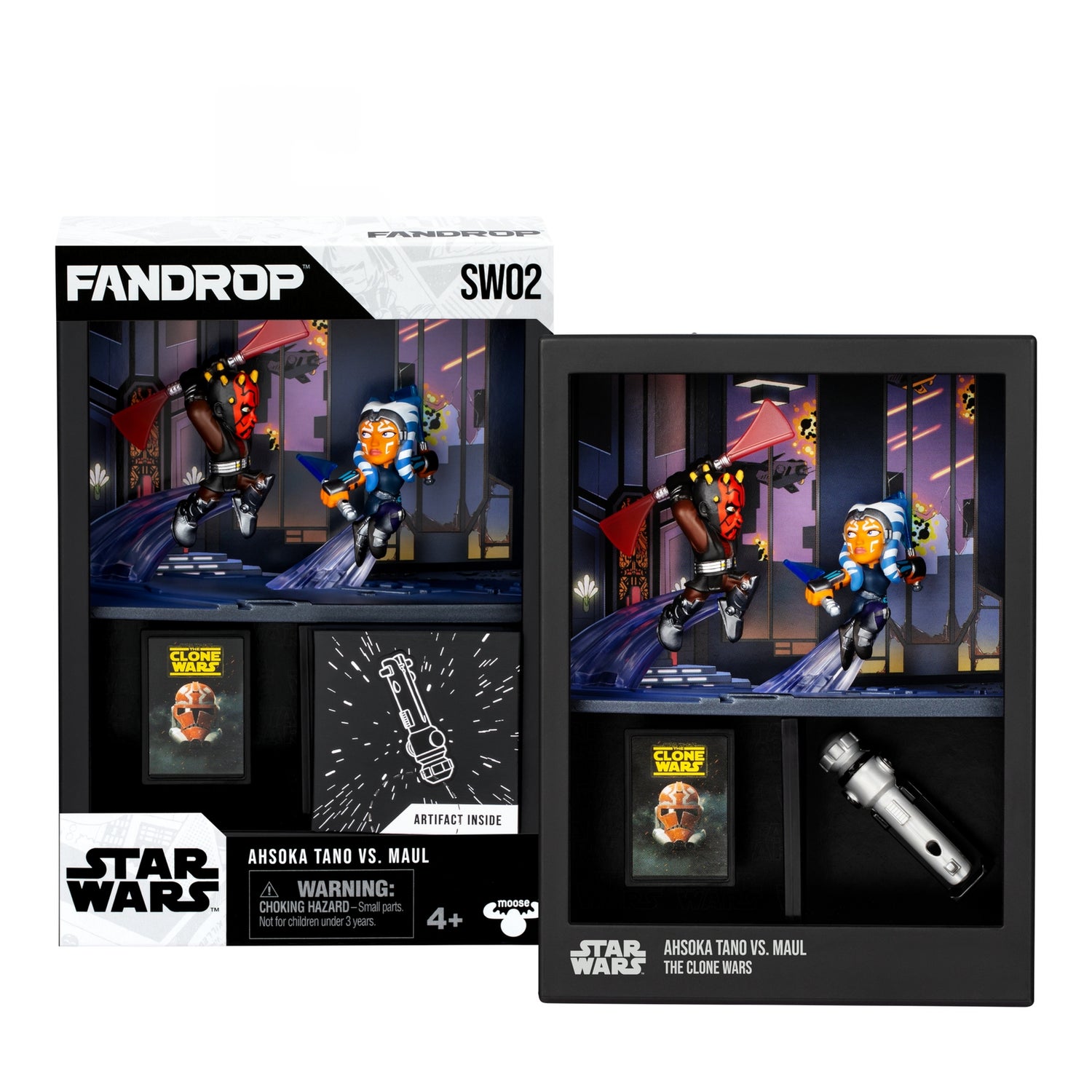 Fandrop Star Wars Wave 1 Figure 2 Pack Ahsoka Tano Vs Maul Merchandise ...