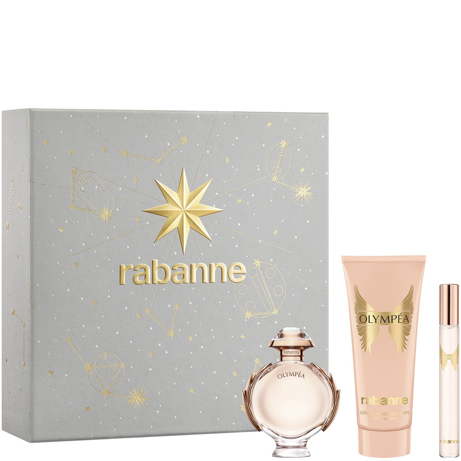 Rabanne Olympéa Eau de Parfum 50ml + Sensual Body Lotion 100ml + Eau de ...