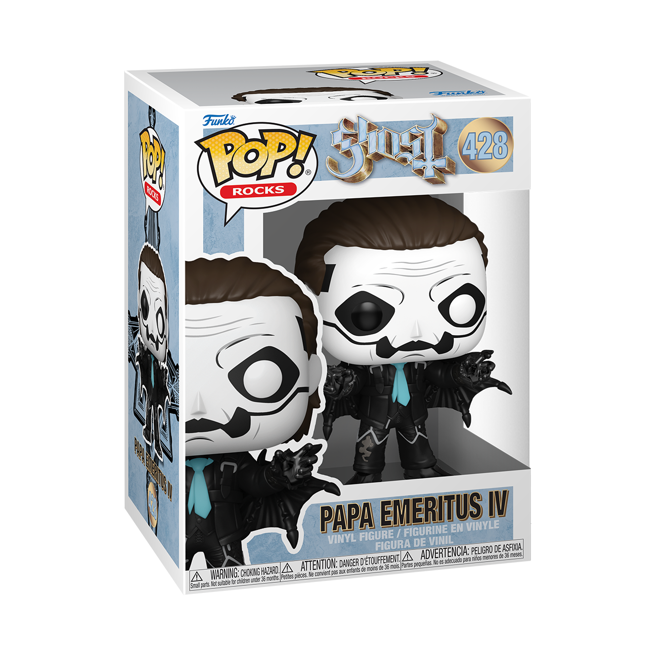 Ghost Papa Emeritus Bat Outfit Funko Pop Vinyl Merchandise - Zavvi UK