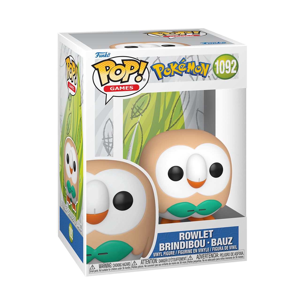 Pokemon Rowlet Funko Pop Vinyl Merchandise - Zavvi UK
