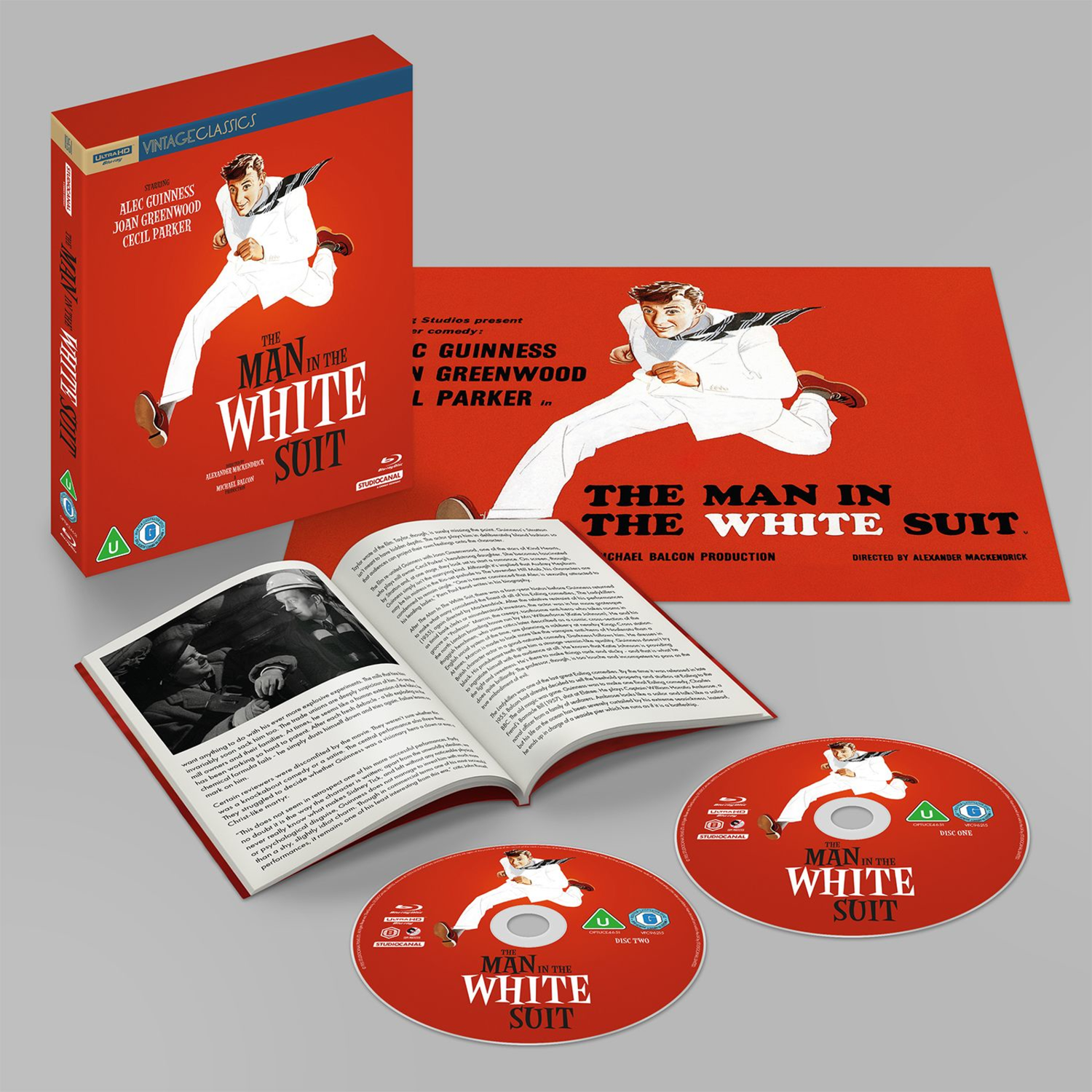 The Man In The White Suit 4K Ultra HD Collector's Edition (Vintage ...
