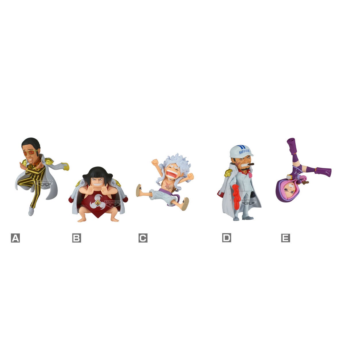 Banpresto One Piece World Collectable Figure Egghead Box Merchandise ...