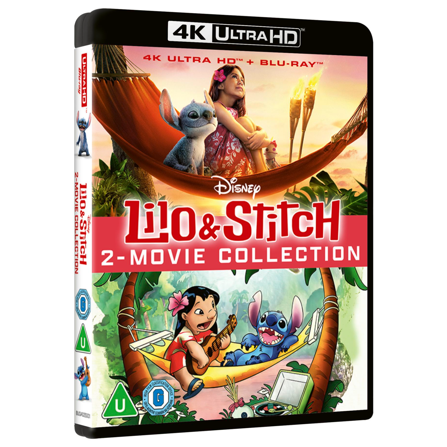Disney's Lilo & Stitch (Live Action / Animation) Double Pack 4K Ultra ...