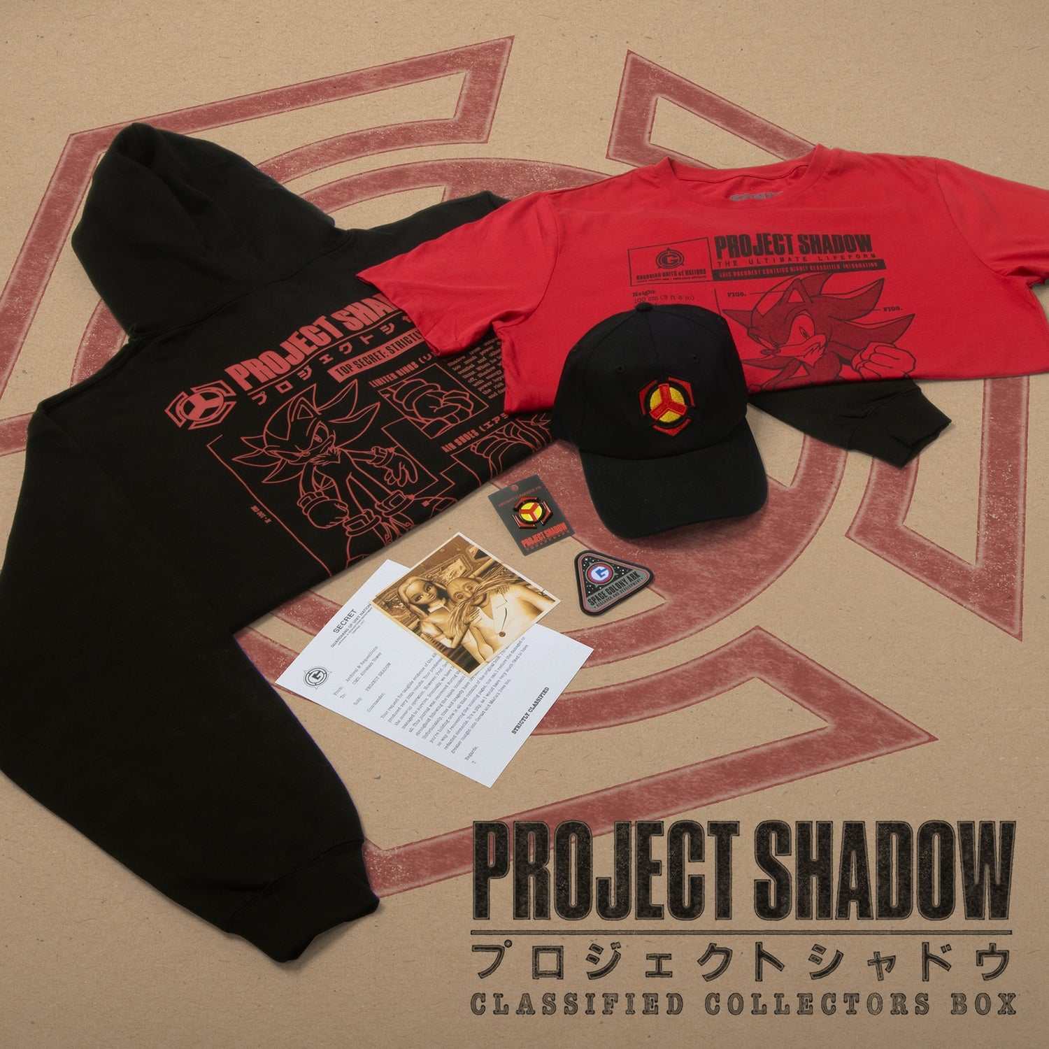 Sonic the Hedgehog Project Shadow Box Merchandise - Zavvi UK
