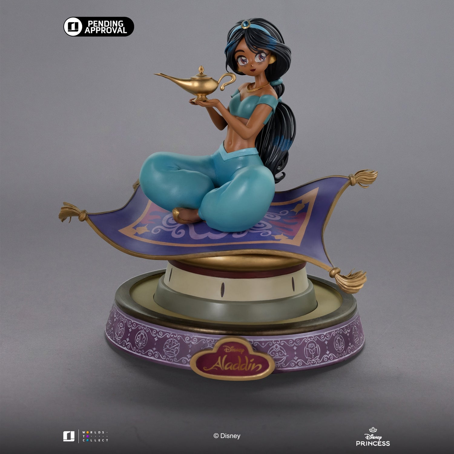 Iron Studios Disney's Princess Jasmine Anime Princess Statue ...
