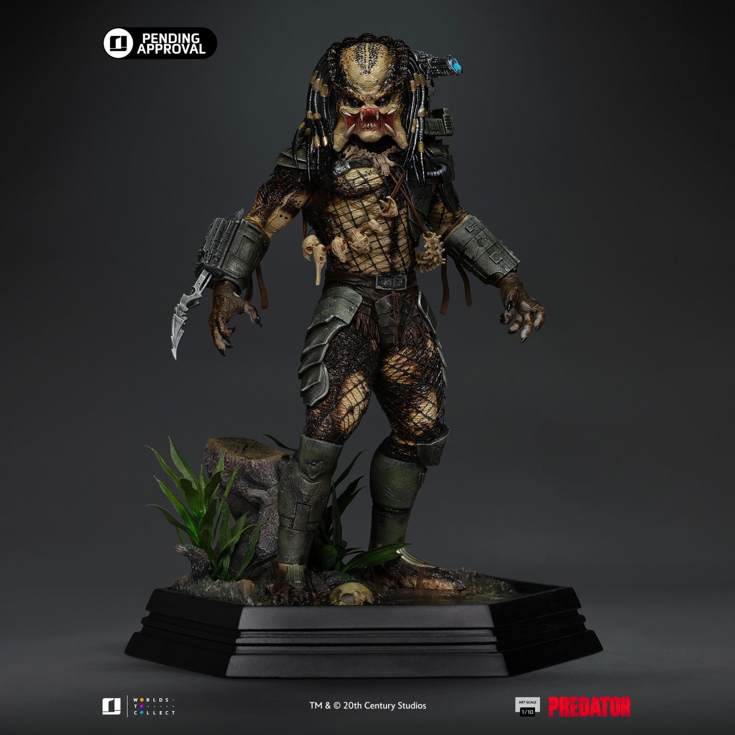 Iron Studios Predator Jungle Hunter Art Scale 1/10 Scale Statue ...