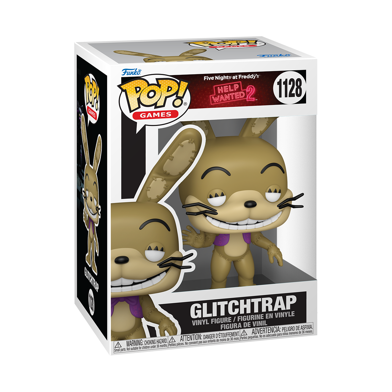 Five Nights At Freddy's Glitchtrap Funko POP Vinyl Merchandise - Zavvi UK