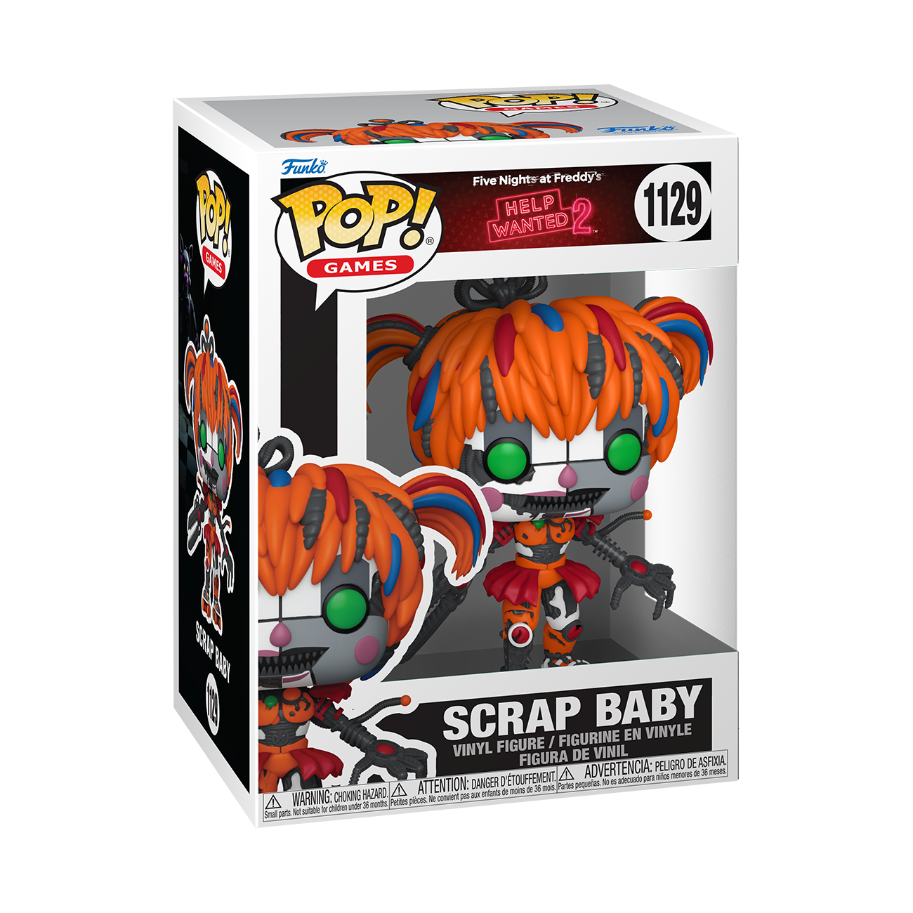 Five Nights At Freddy's Scrap Baby Funko POP Vinyl Merchandise - Zavvi UK