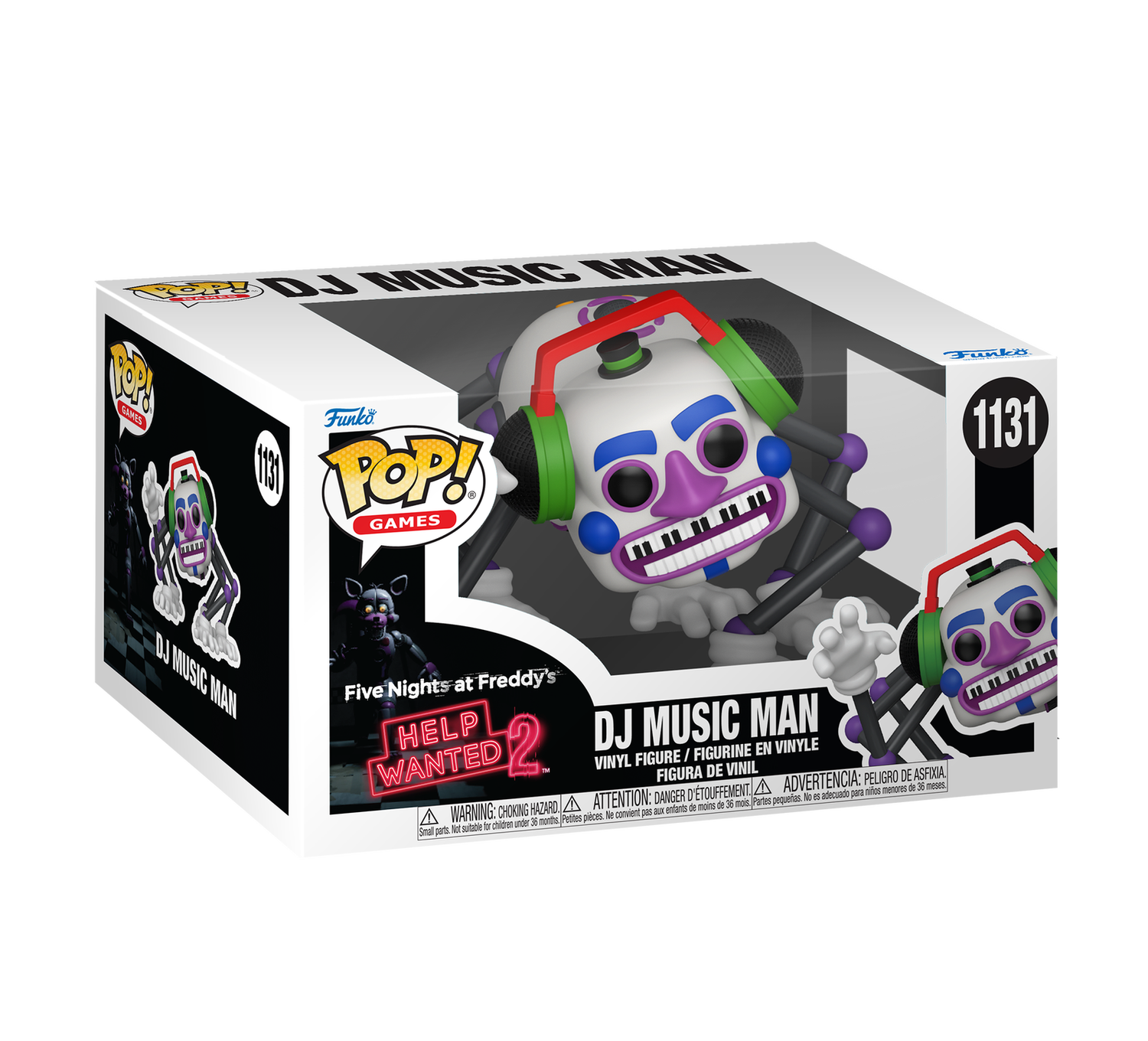 Five Nights At Freddy's DJ Music Man Funko POP Vinyl Merchandise - Zavvi UK