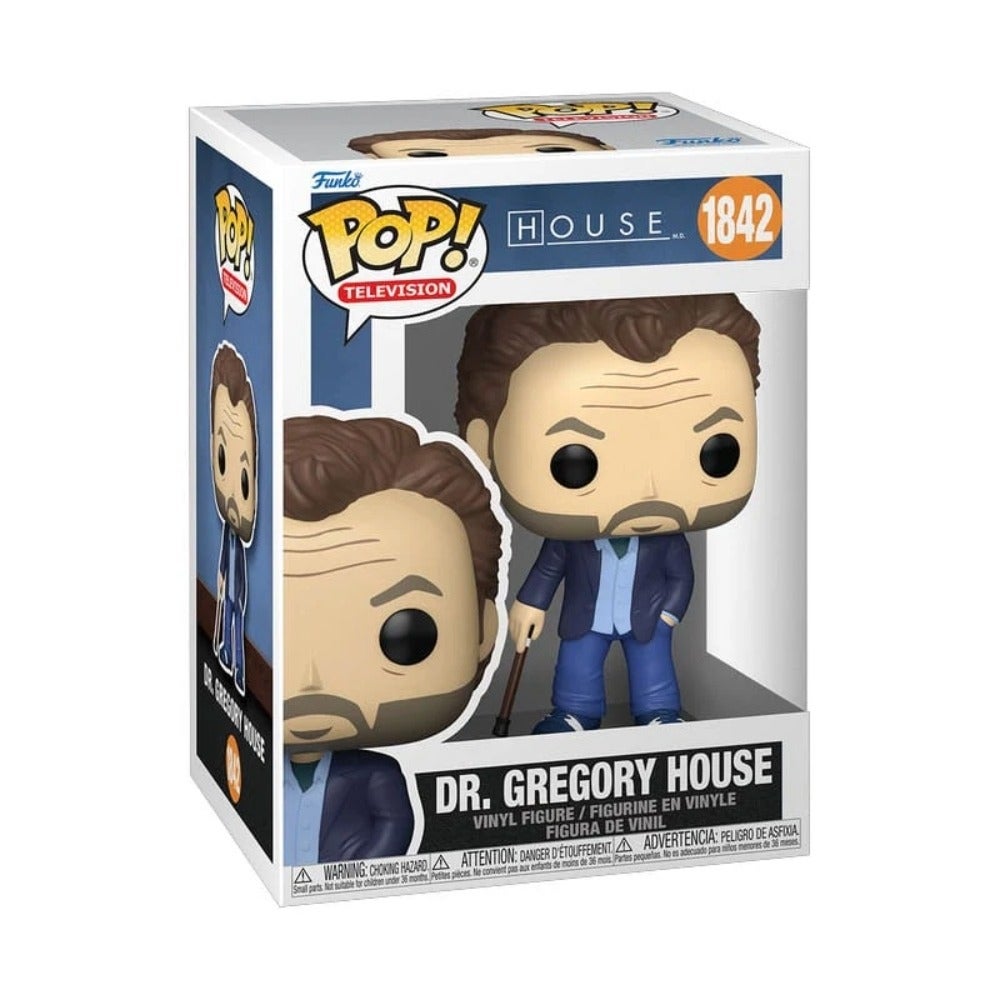 House M.D Dr Gregory House Funko POP Vinyl Merchandise - Zavvi UK