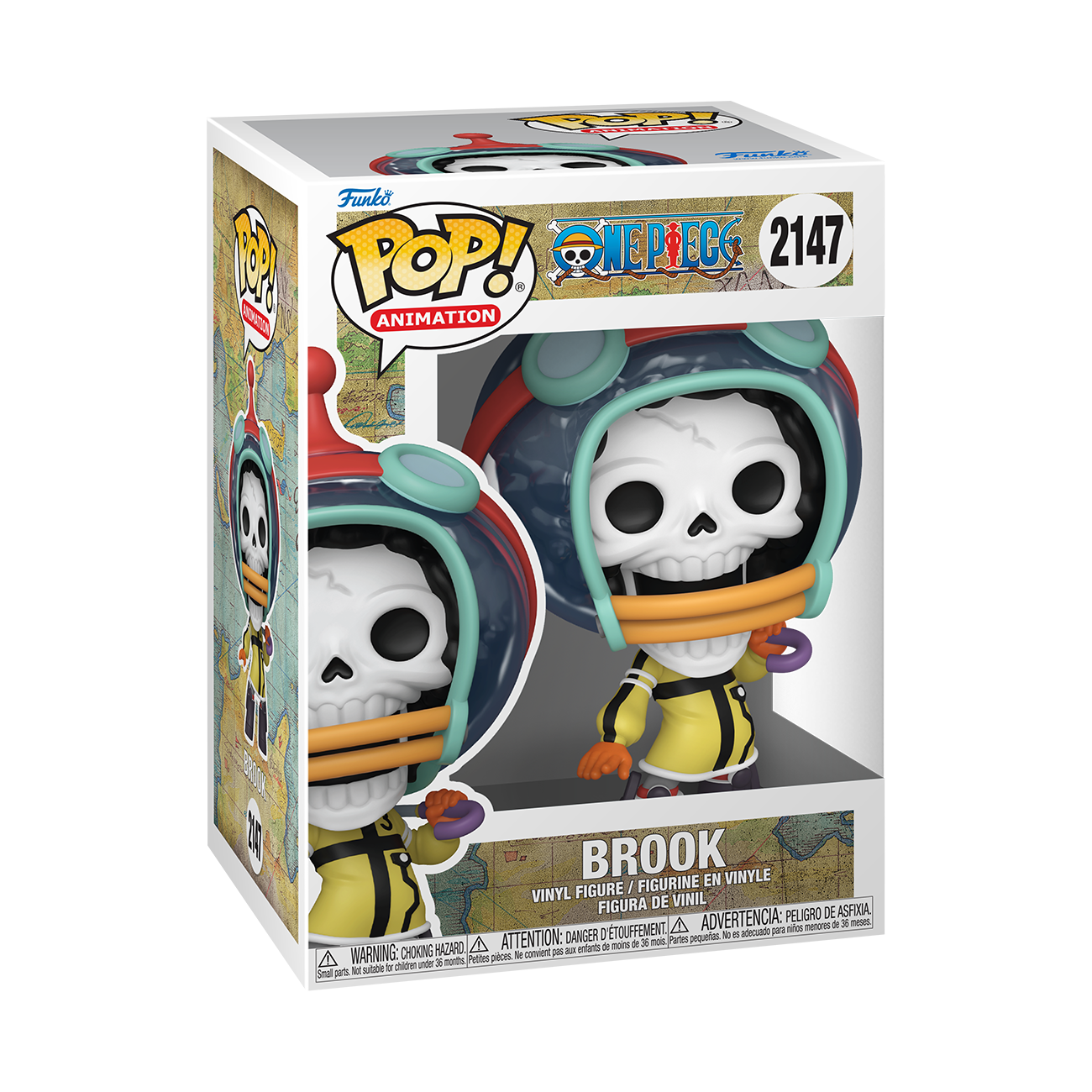 One Piece Brook (Egghead) Funko POP Vinyl Merchandise - Zavvi UK