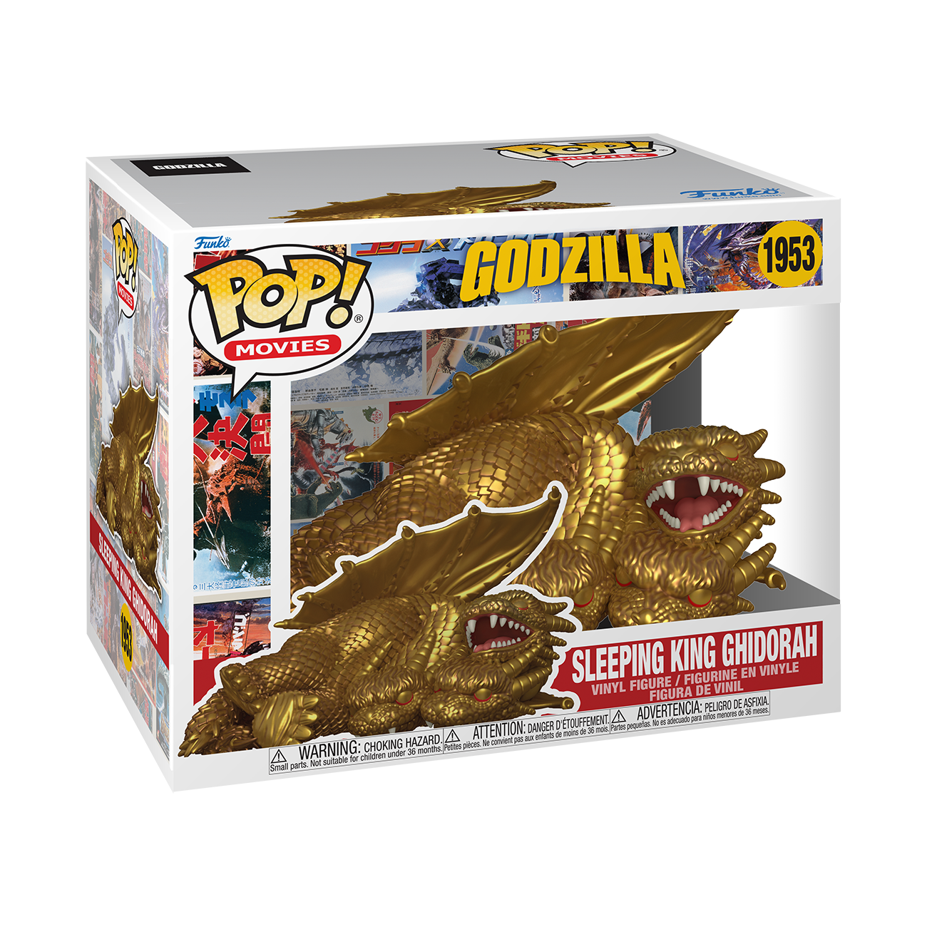 POP Super Sleeping King Ghidorah Funko POP Vinyl Merchandise - Zavvi UK