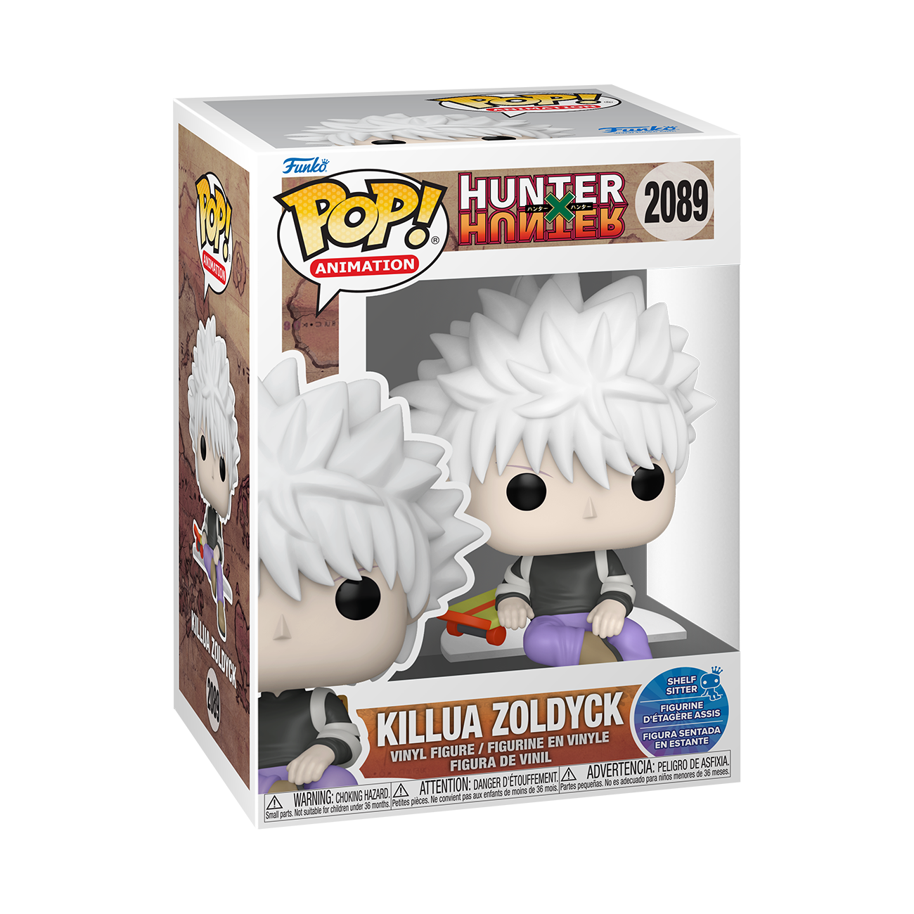 Hunter x Hunter Killua (Sit) Funko Pop Vinyl Merchandise - Zavvi UK