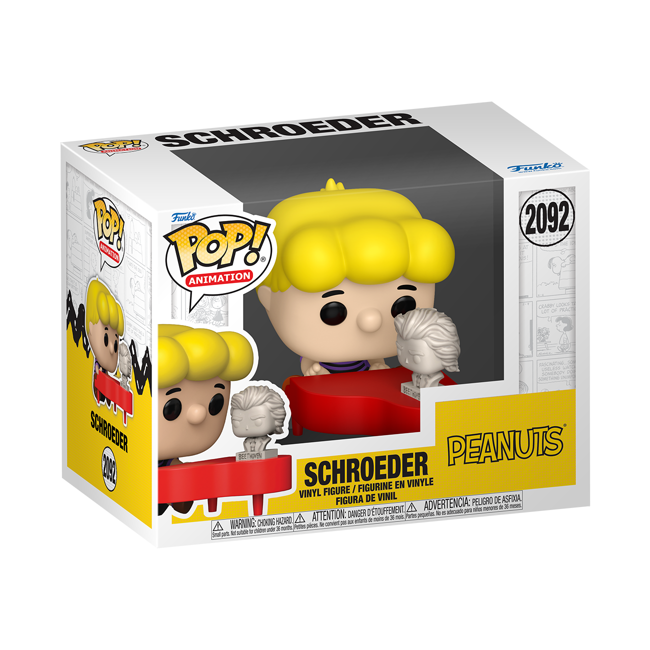 Peanuts Schroeder Funko POP Vinyl Merchandise - Zavvi UK