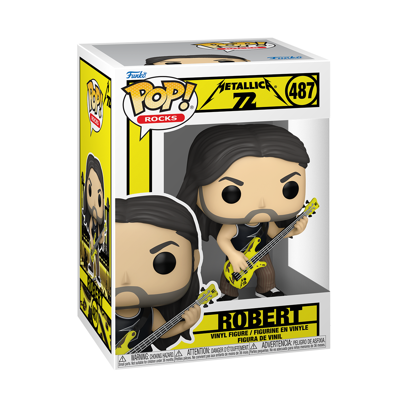 POP Rocks Metallica Robert Funko POP Vinyl Merchandise | Zavvi Australia
