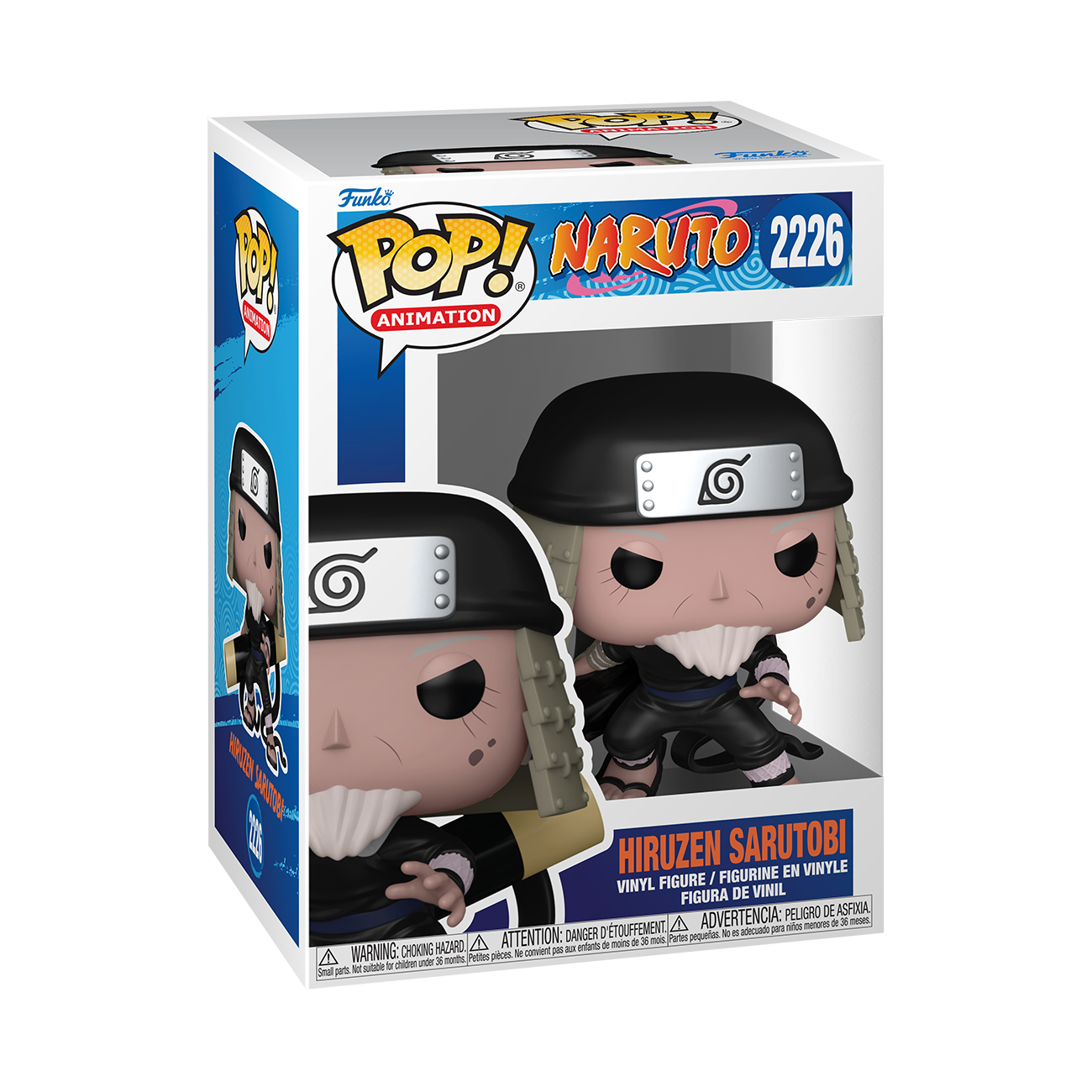 POP! Animation: Naruto Classic – Hiruzen Funko POP! Vinyl Merchandise ...