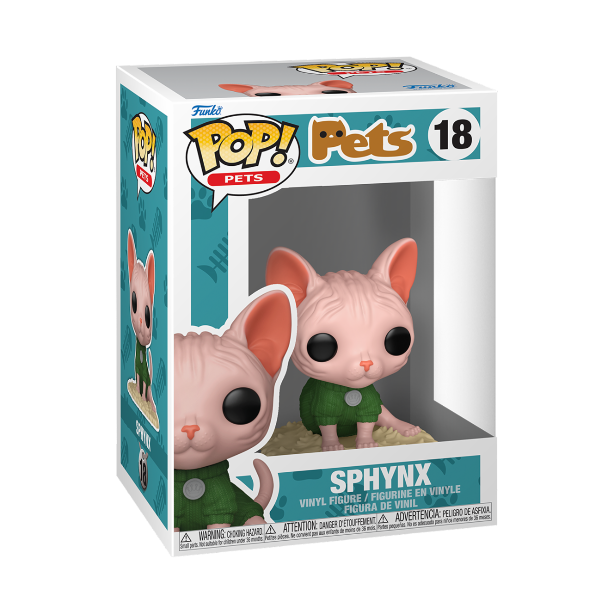 POP Pets Sphinx Cat Funko POP Vinyl Merchandise - Zavvi UK